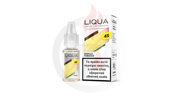 Liqua 4S Vanilla Tobacco Hybrid Salt 10ml